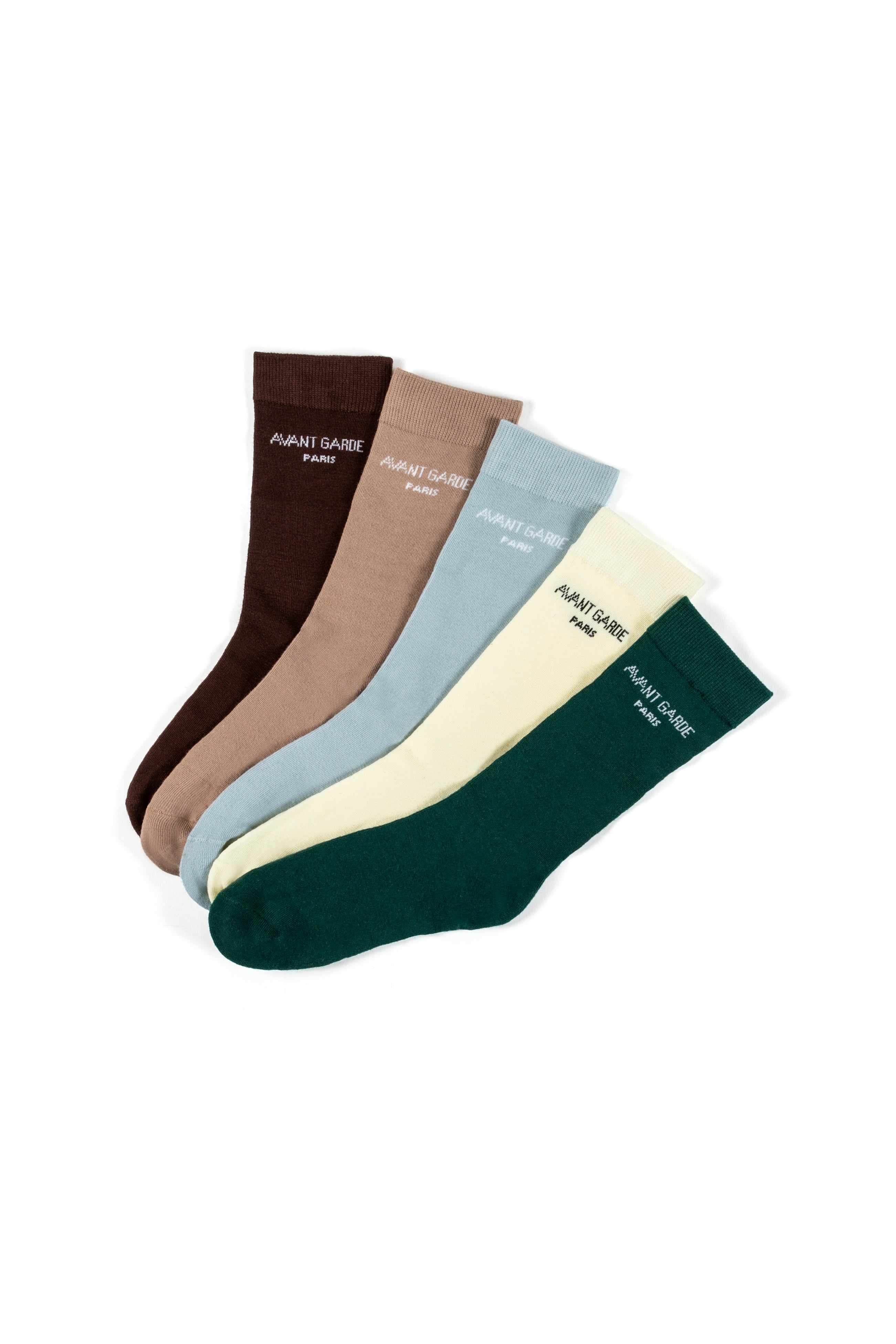Creatives 5 Pack Socks in Multi – Avant Garde Paris