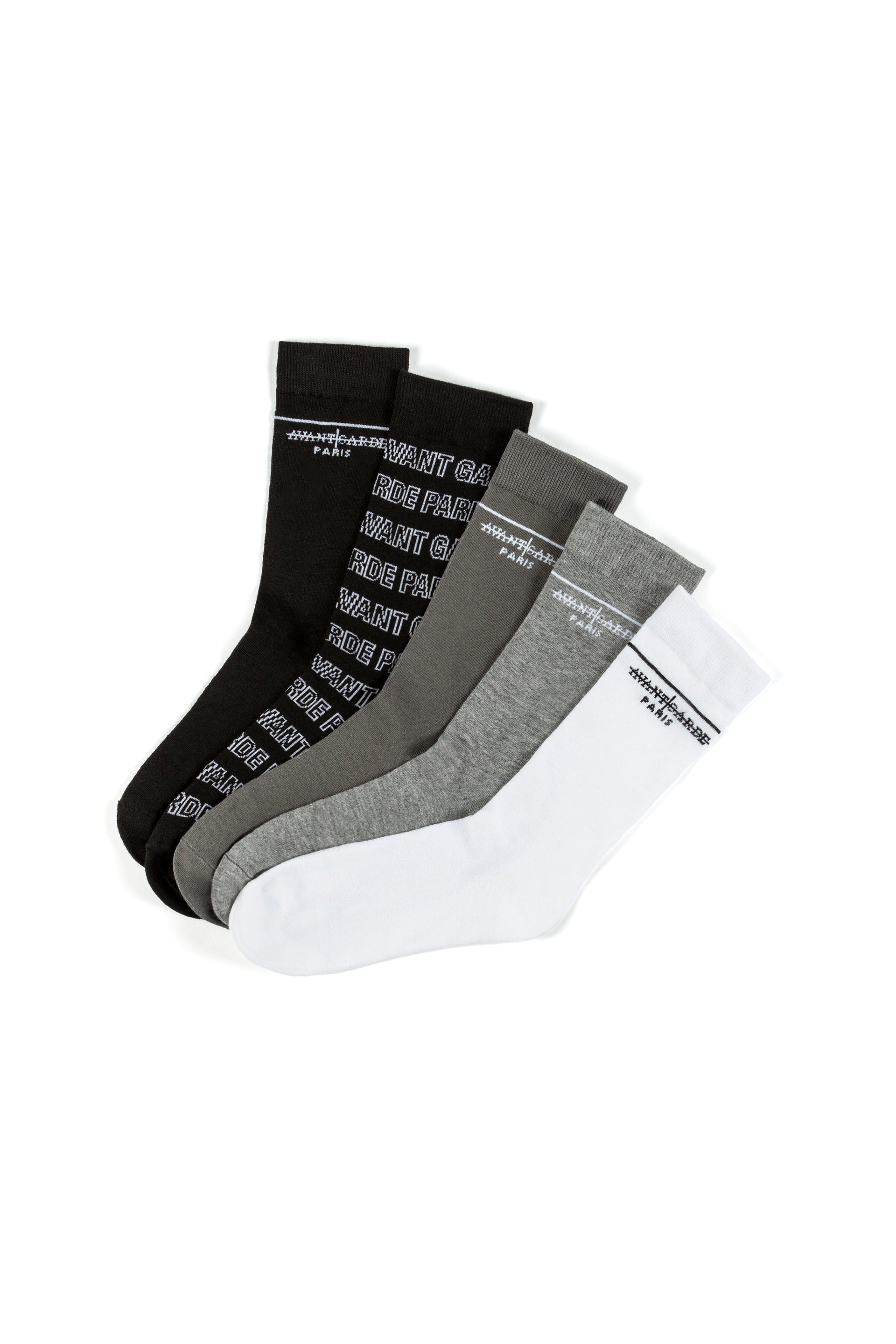 Lines 5 Pack Socks in Multi – Avant Garde Paris